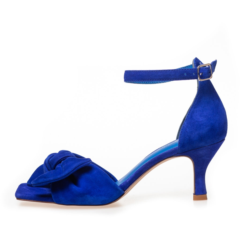 DANCING 23 SUEDE - ELECTRIC BLUE – Copenhagenshoes.dk